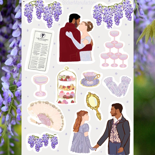 Bridgerton Stickers - Etsy