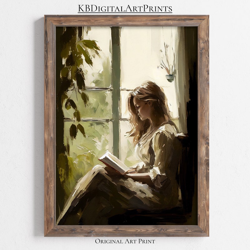 Reading Prints - Etsy