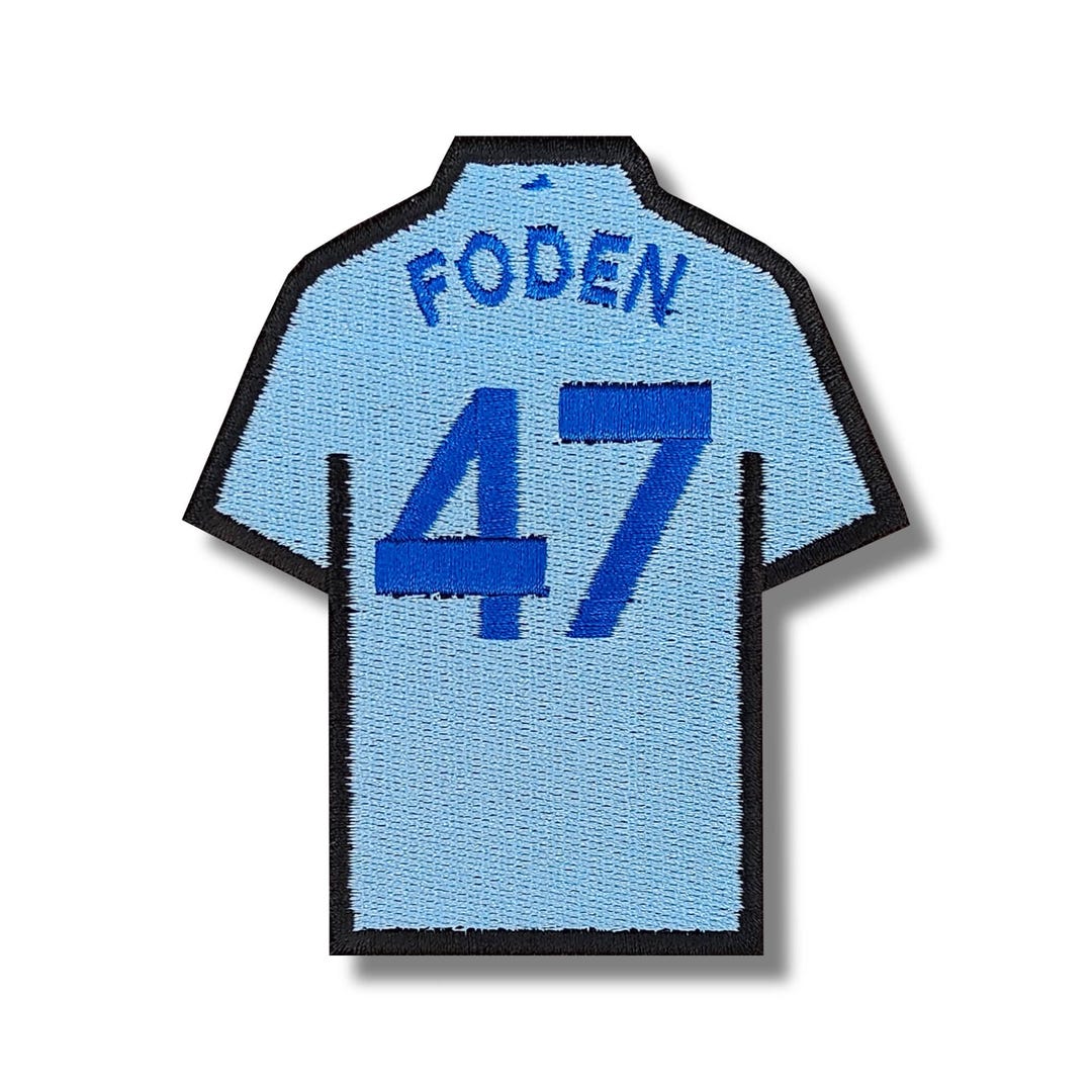 Phil Foden Manchester City Jersey Embroidered Patch - Etsy