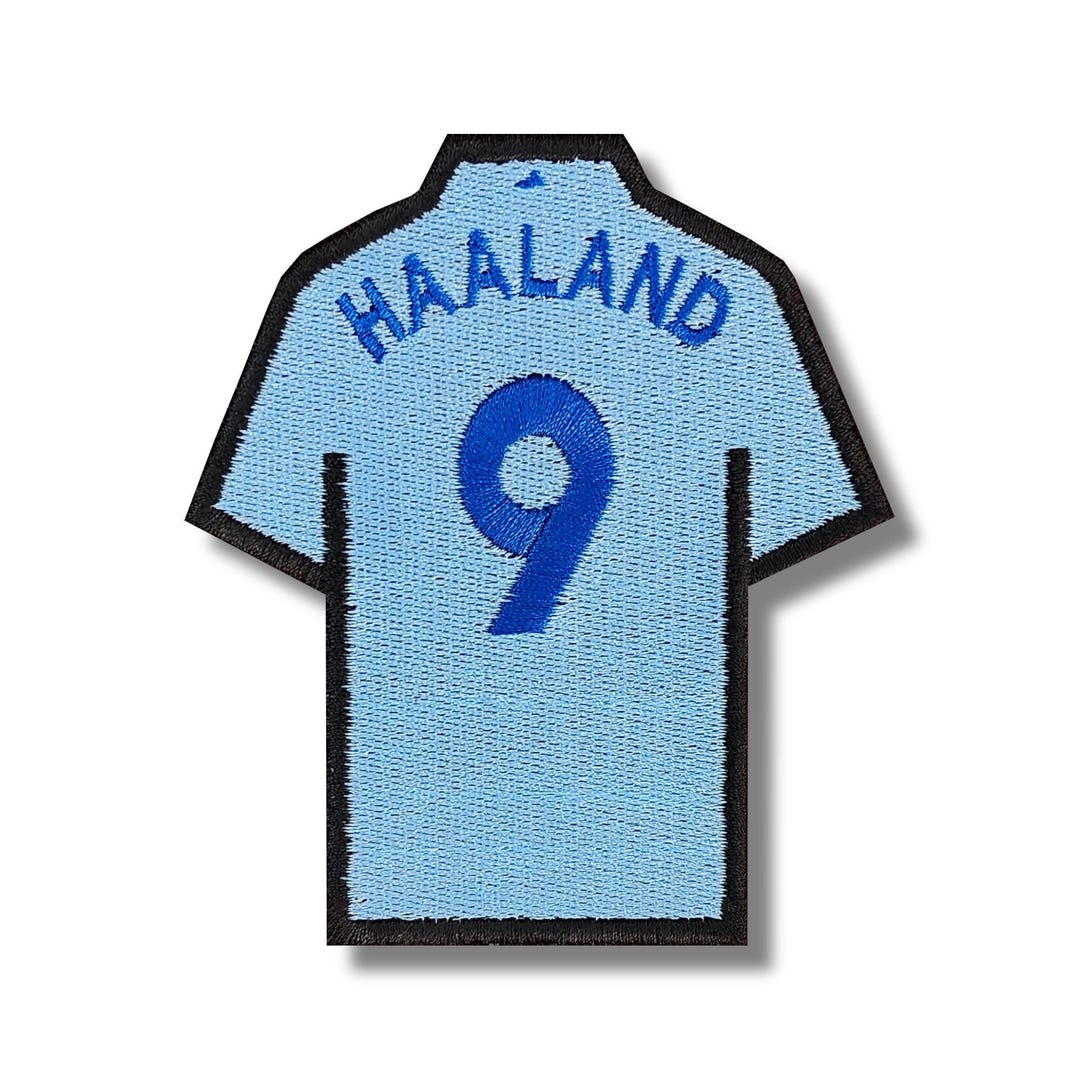 Erling Haaland Manchester City Jersey Embroidered Patch - Etsy