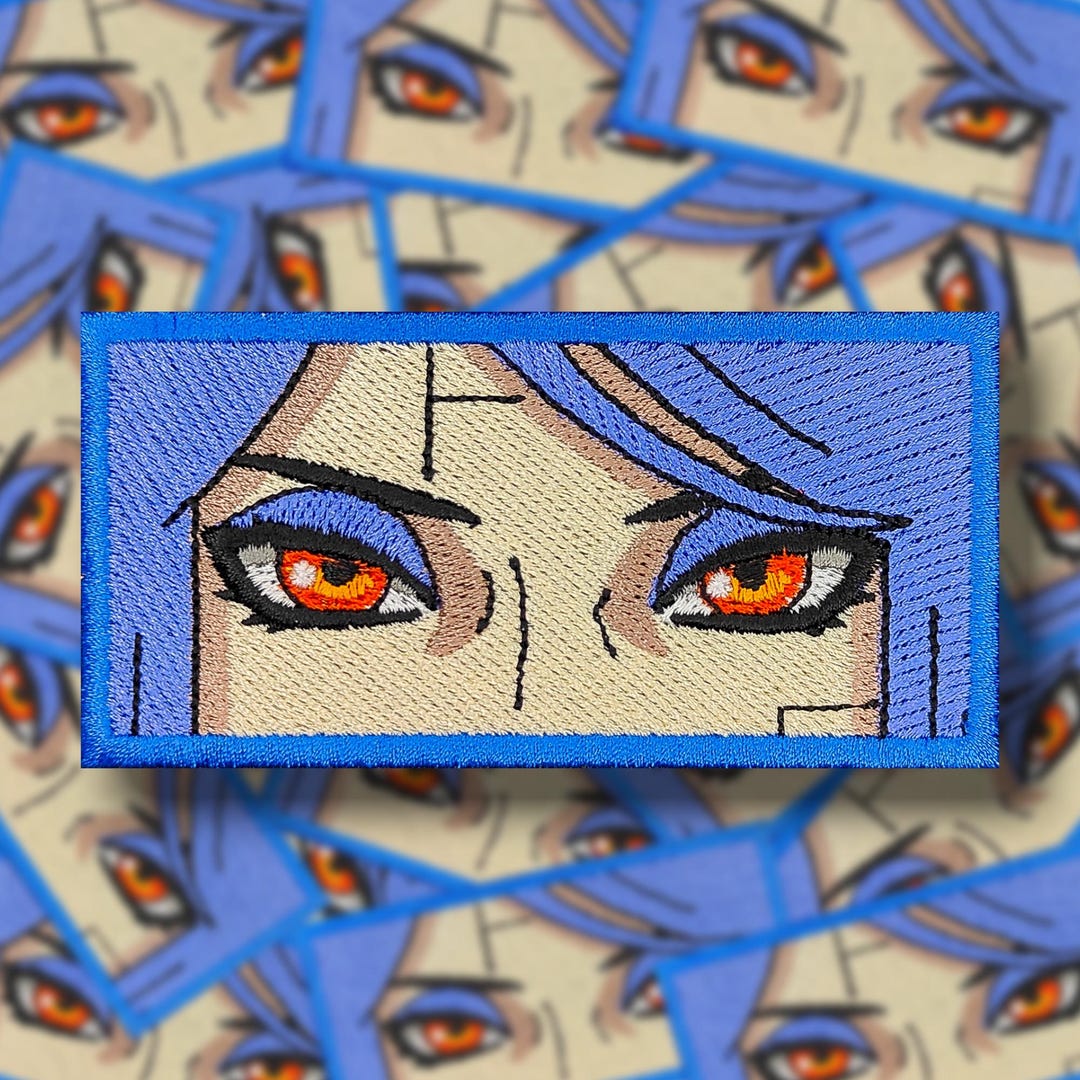 Mini Anime Manga Embroidered Patch - Etsy
