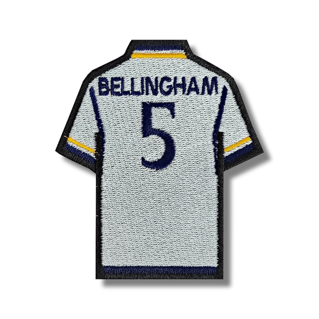 Jude Bellingham Real Madrit Jersey Embroidered Patch - Etsy