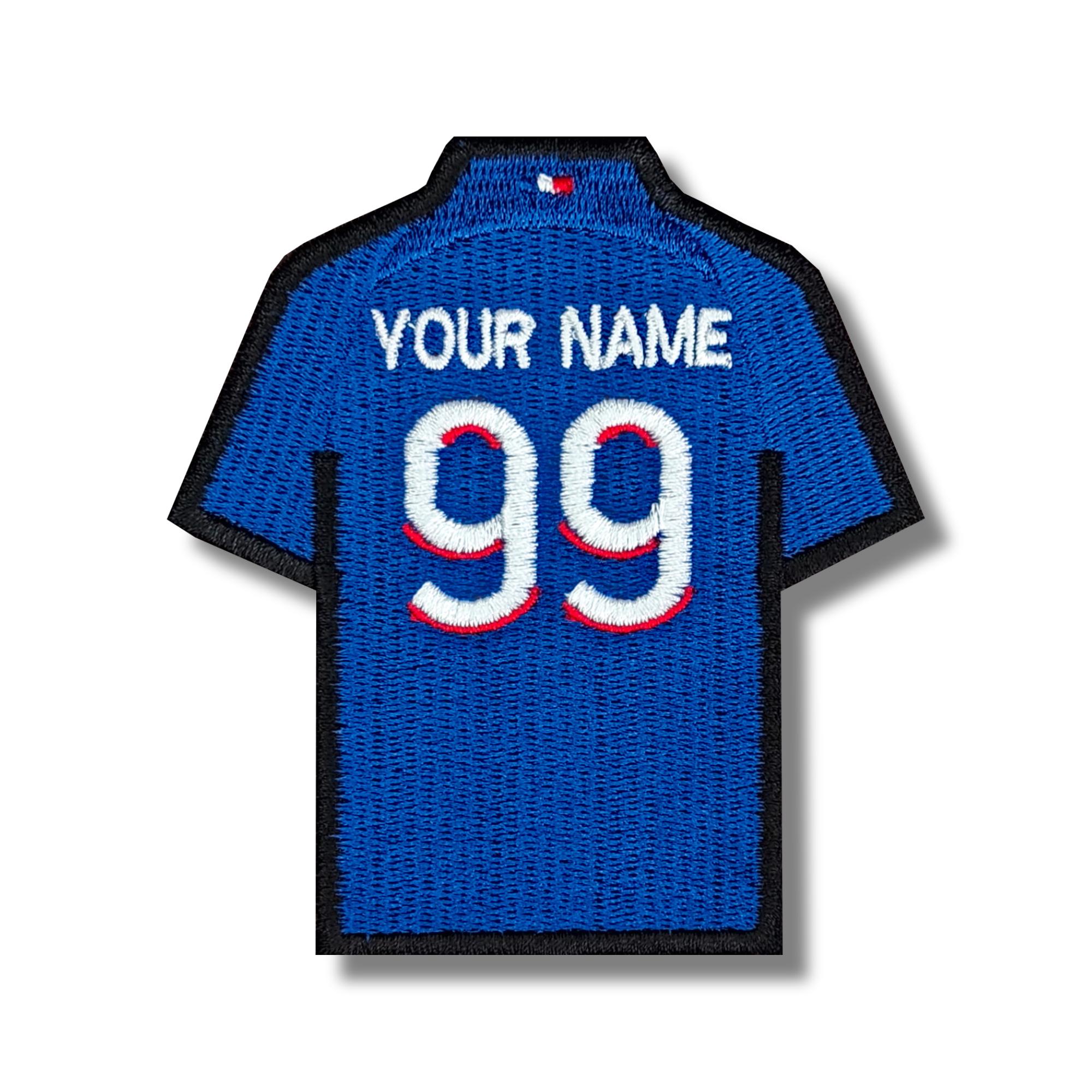 Custom Personalized PSG Jersey Embroidered Patch - Etsy