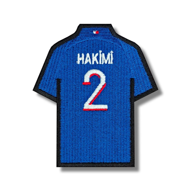 Achraf Hakimi PSG Jersey Embroidered Patch - Etsy