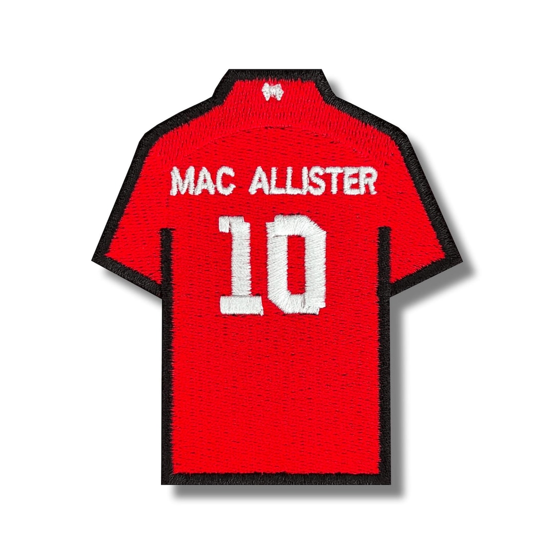 Alexis Mac Allister Liverpool Jersey Embroidered Patch - Etsy
