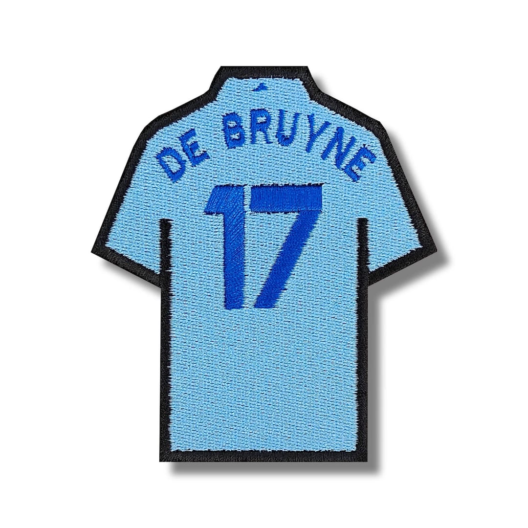 Kevin De Bruyne Manchester City Jersey Embroidered Patch - Etsy