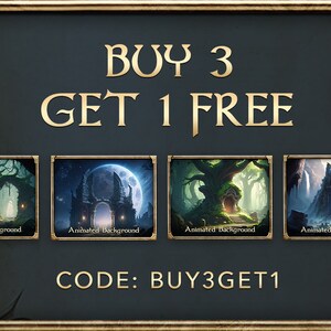 Vtuber Background Animated | Spooky Graveyard | Fantasy Looped Vtuber ...