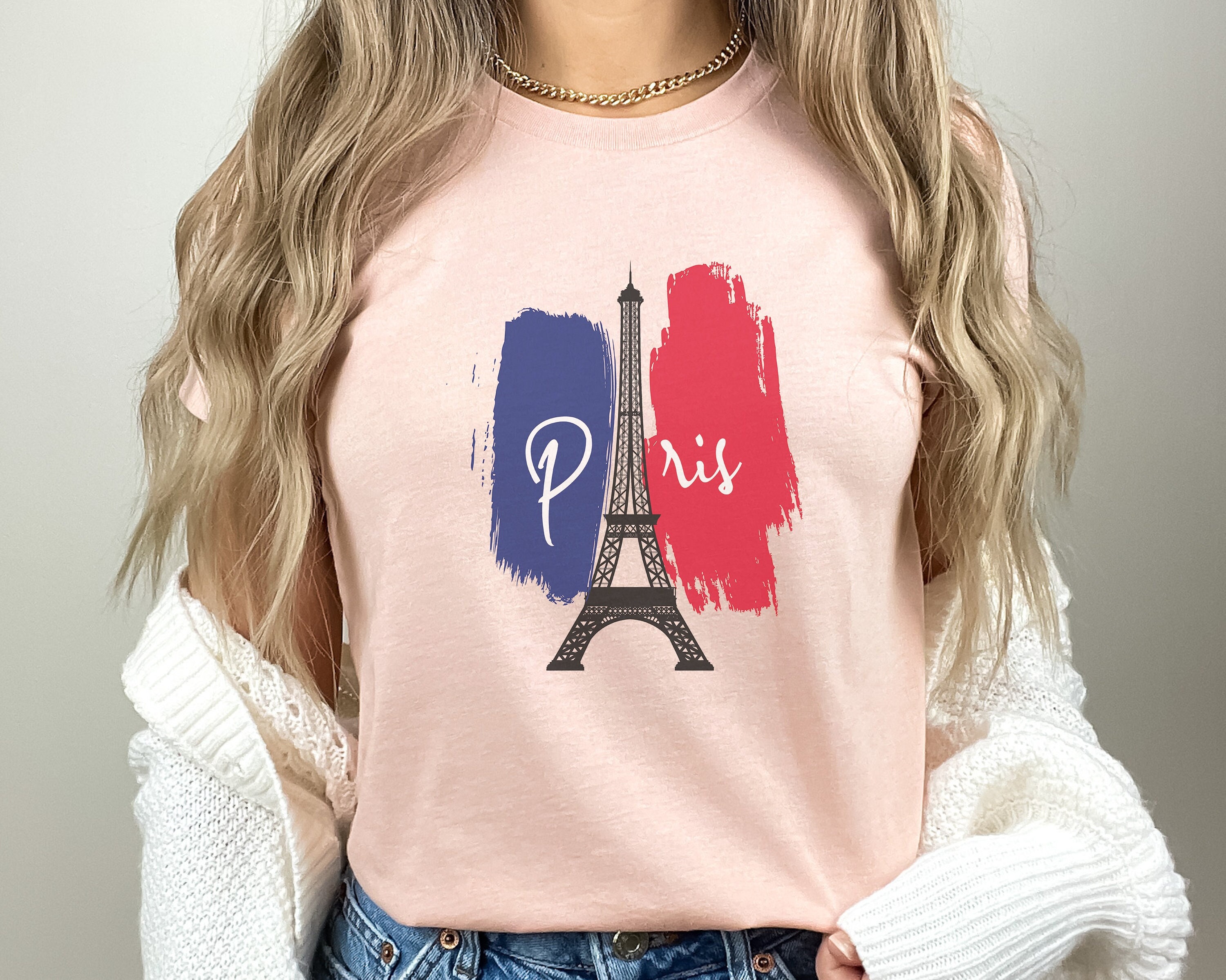 Eiffel Tower Shirt, Paris France Tshirt, Travel to France T-shirt, Gift ...