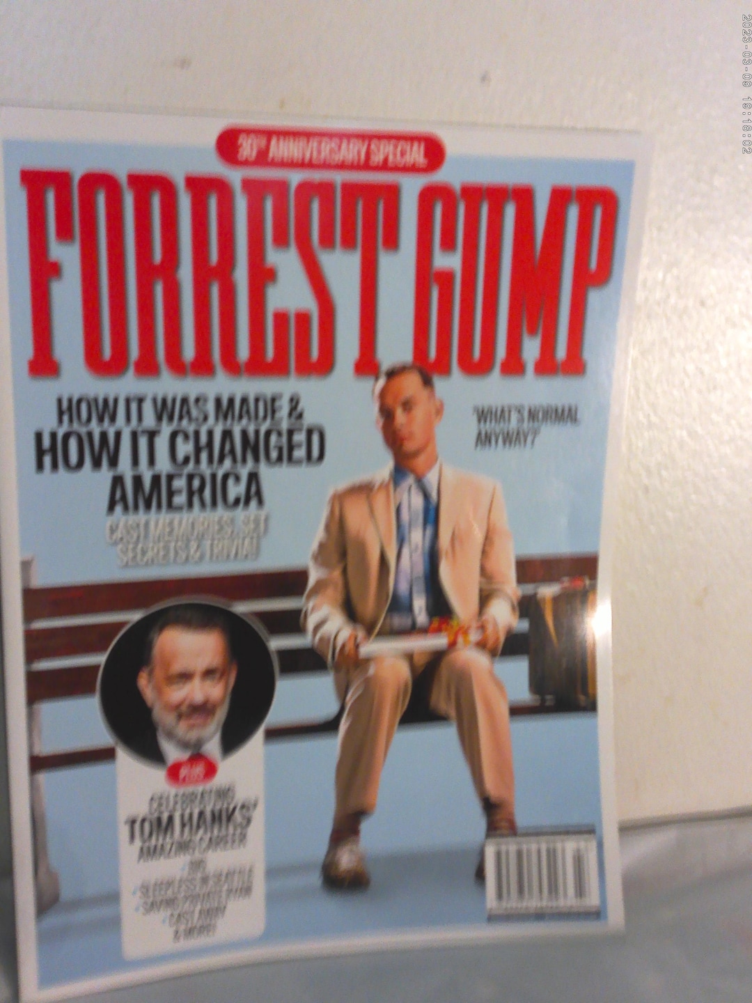 Collector Keepsake Forrest Gump Magazine - Etsy