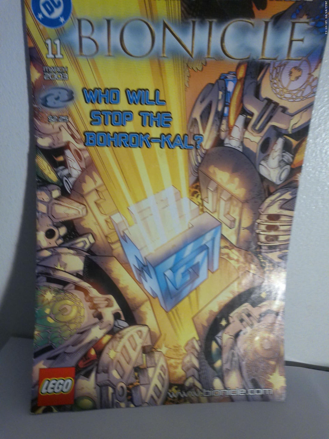 Collector Keepsake Bionicle Comic Book Who Will Stop the Bohrok-kalt - Etsy
