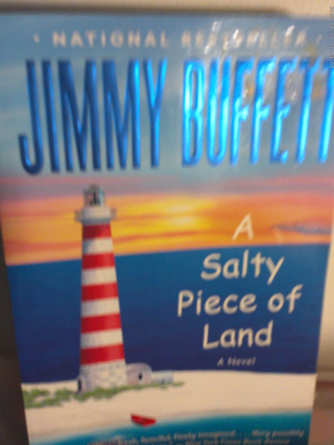 Collector Keepsakejimmy Buffett Book Salty Piece of Land - Etsy