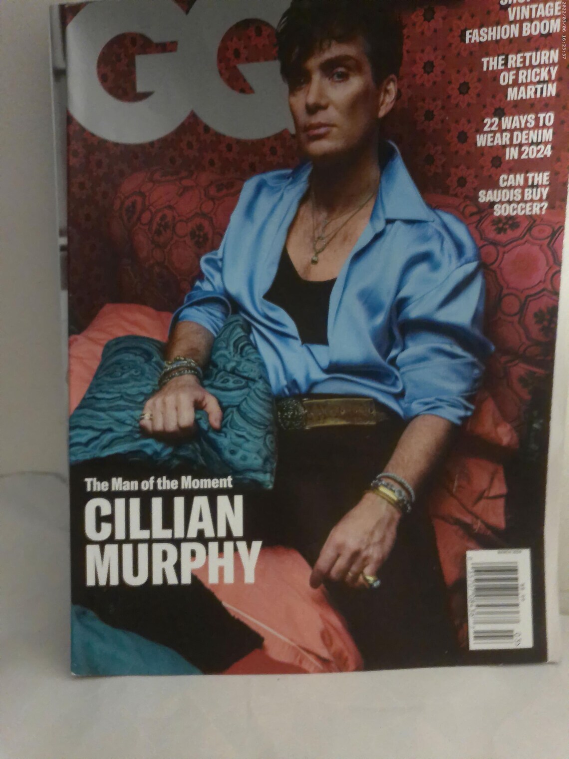 Collector Keepsake Cillian Murphy Magazine - Etsy Canada