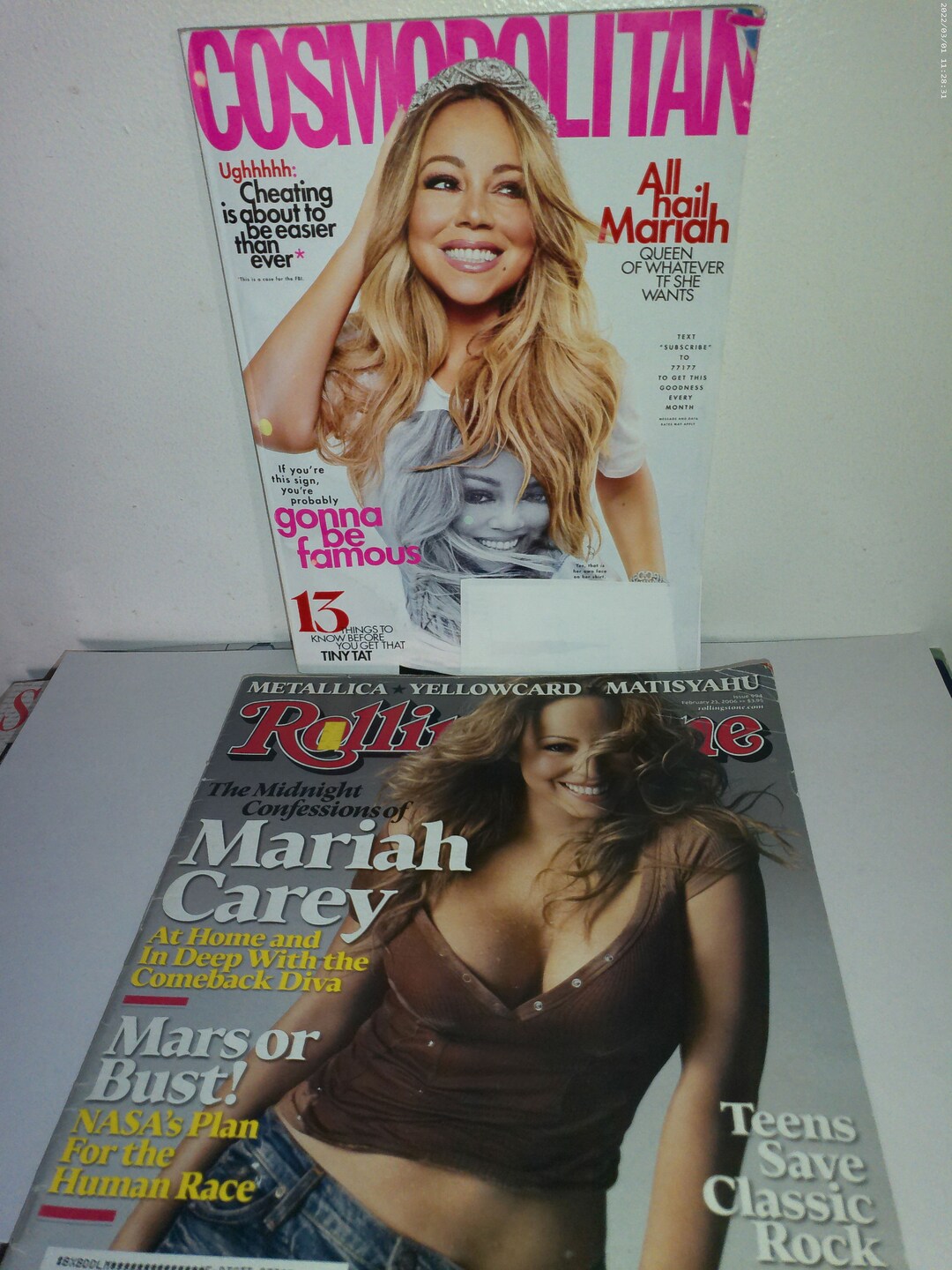 Mariah Carey Keepsake Magazines 2 Pack - Etsy