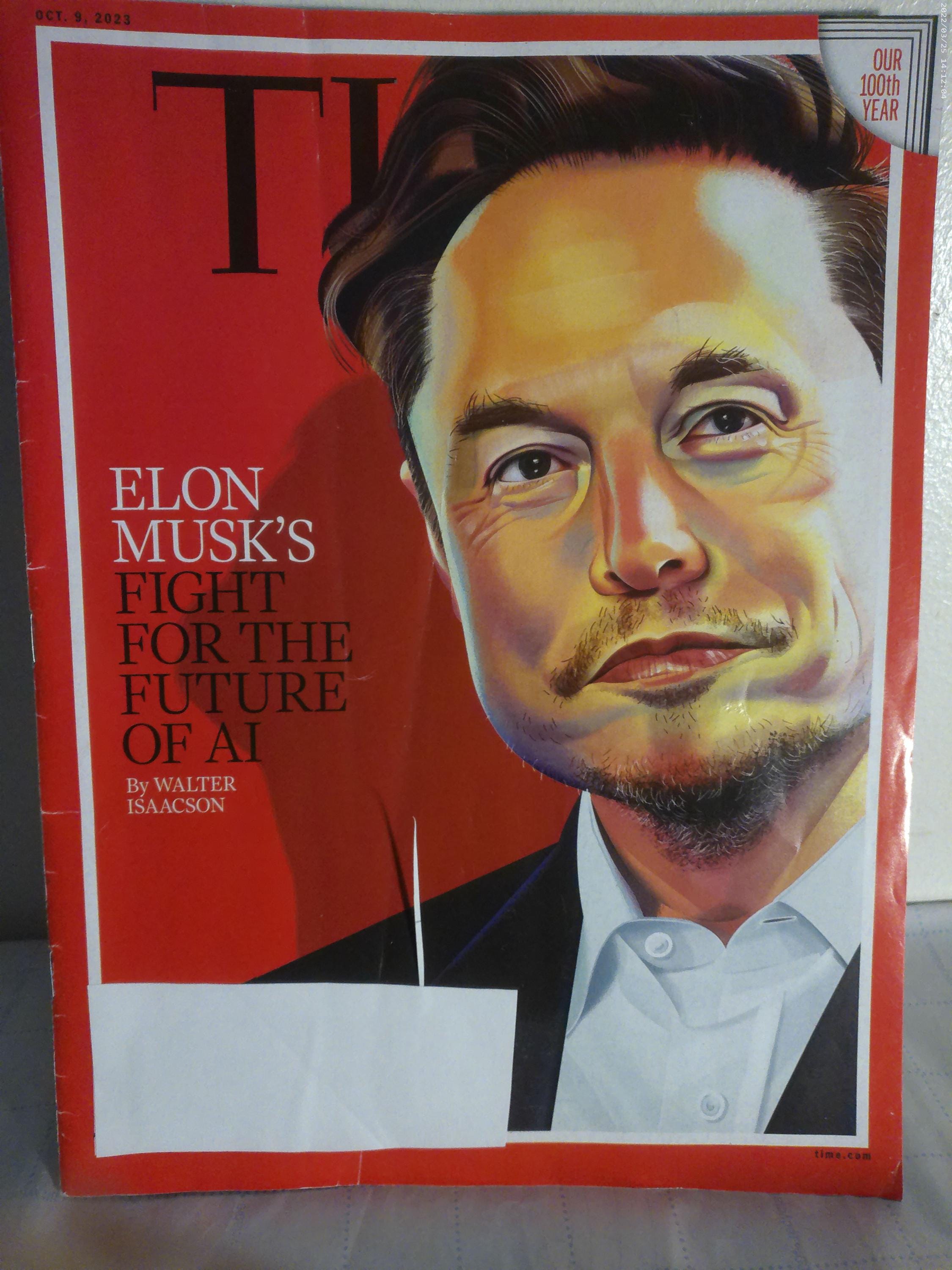 Collector Keepsake Elon Musk Magazine - Etsy