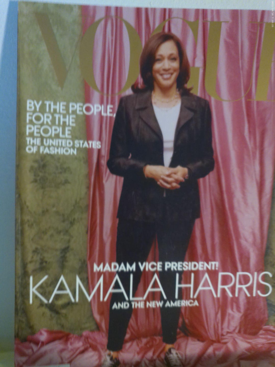 Collector Keepsake Kamala Harris Magazine - Etsy