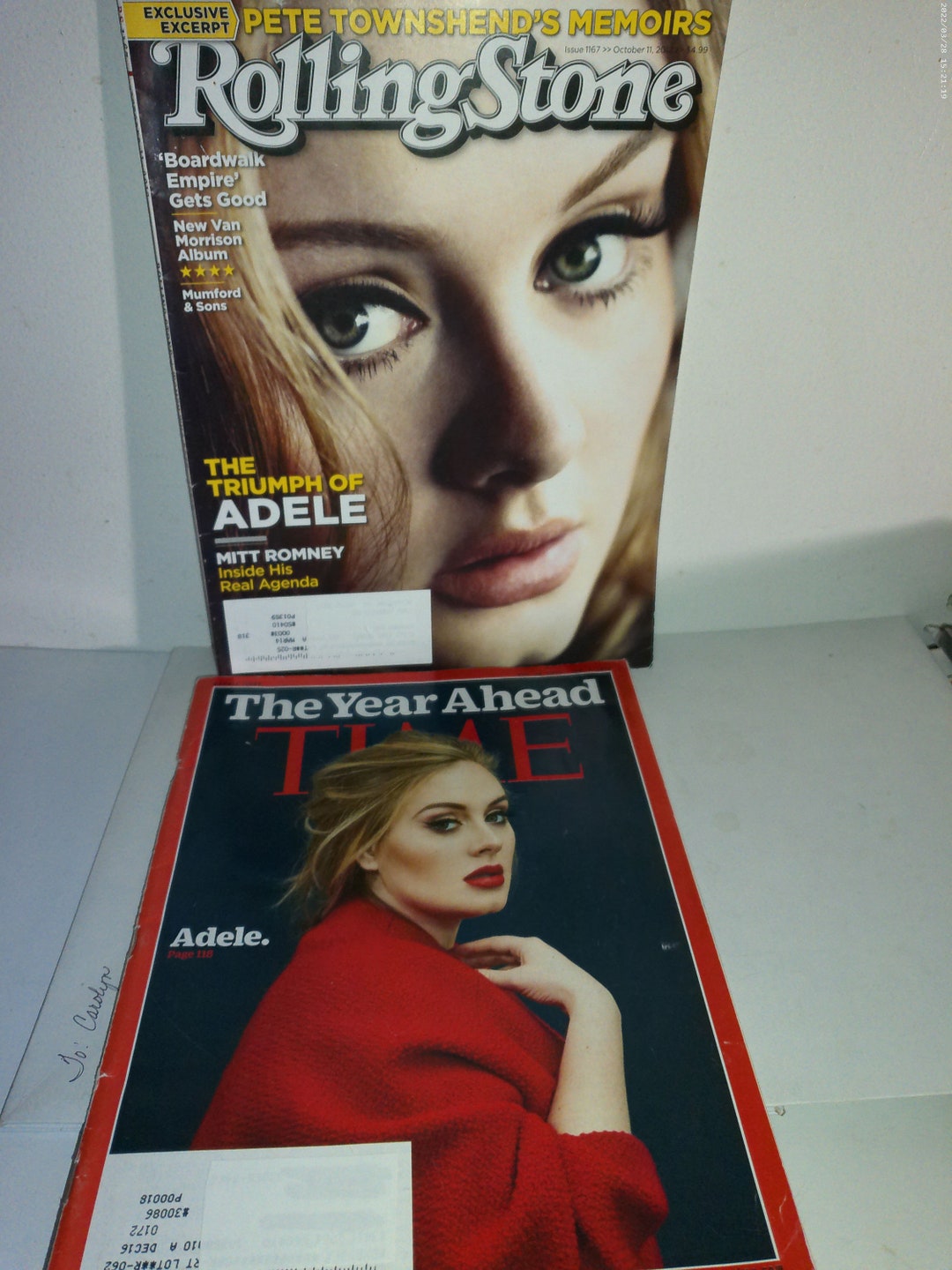 Adele Keepsake Magazines 2 Pack - Etsy