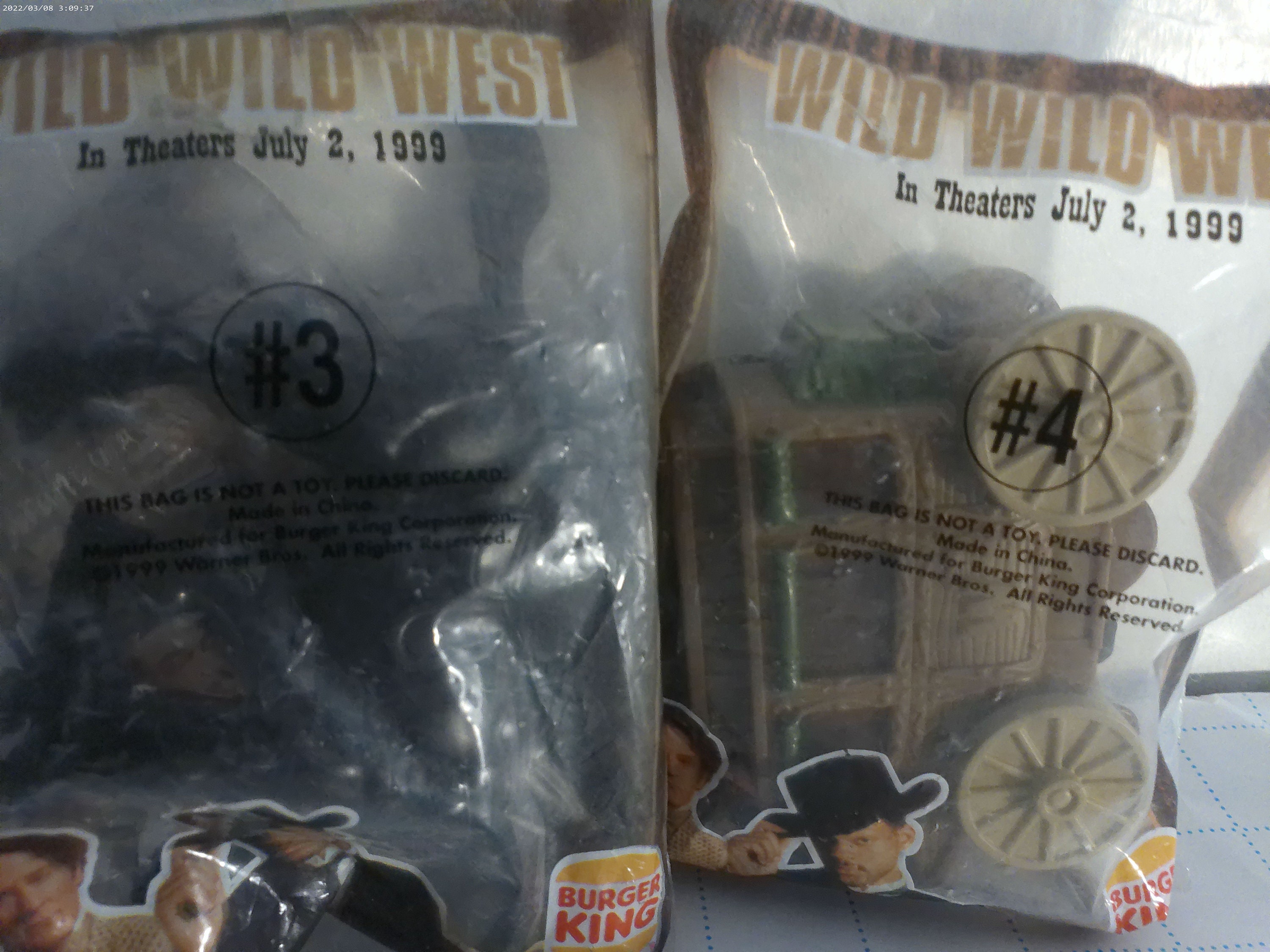 Collector Happy Meal Wild Wild West 2 Pak Keepsake - Etsy
