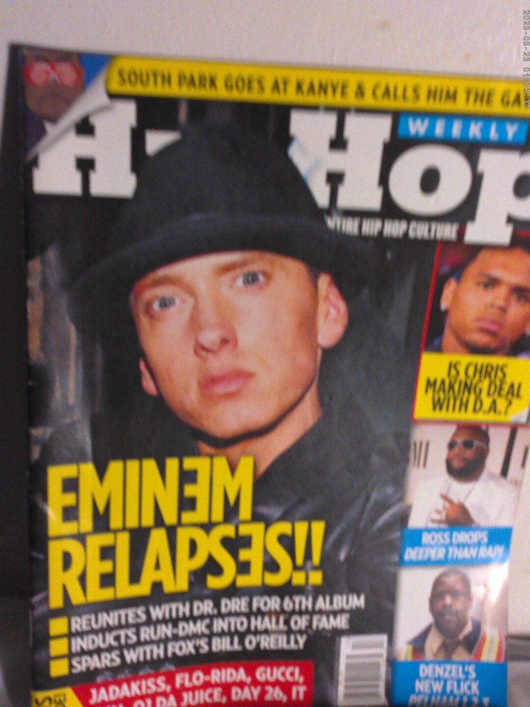Collector Keepsake Eminem Magazine - Etsy