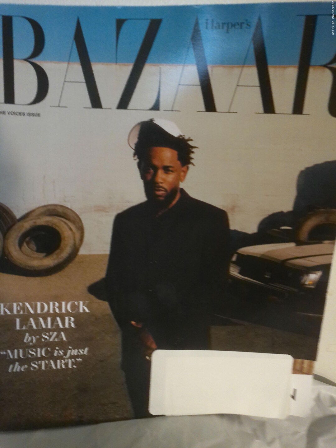 Collector Keepsake Kendrick Lamar Magazine - Etsy