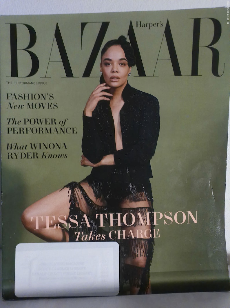 Collector Keepsake Tessa Thompson Magazine - Etsy