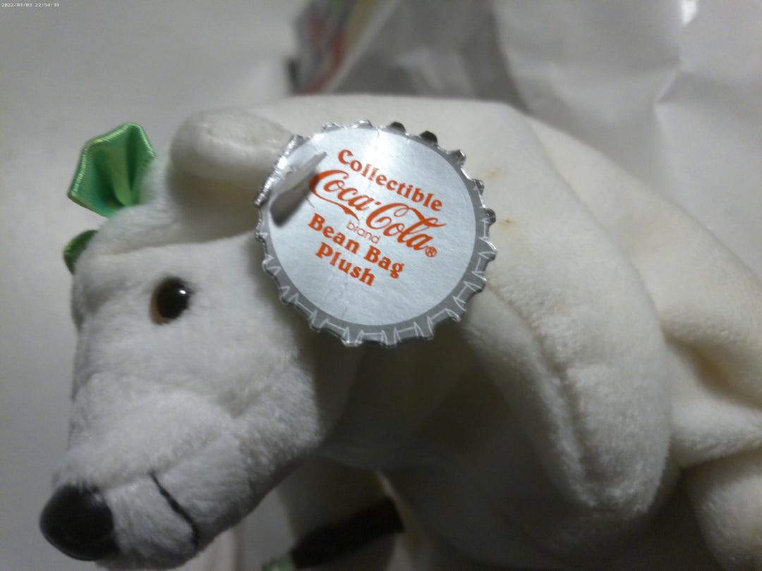 Collector Keepsake Coca Cola Bean Bag Plush - Etsy