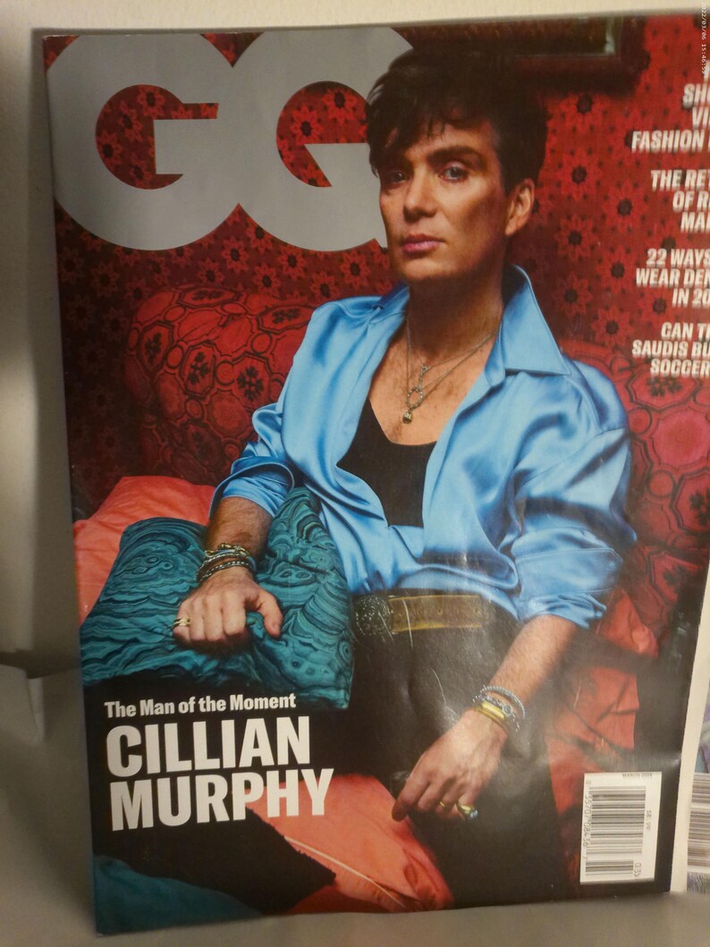 Collector Keepsake Cillian Murphy Magazine - Etsy Canada