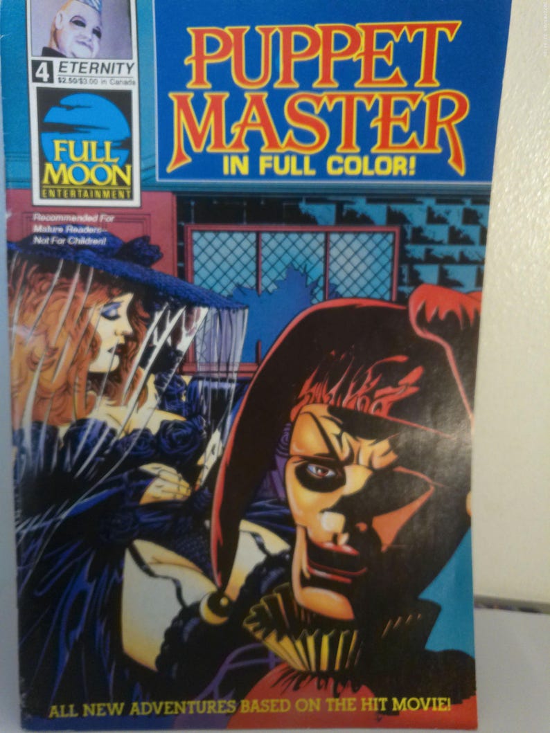 Collector Keepsake Puppet Master Comic Book - Etsy
