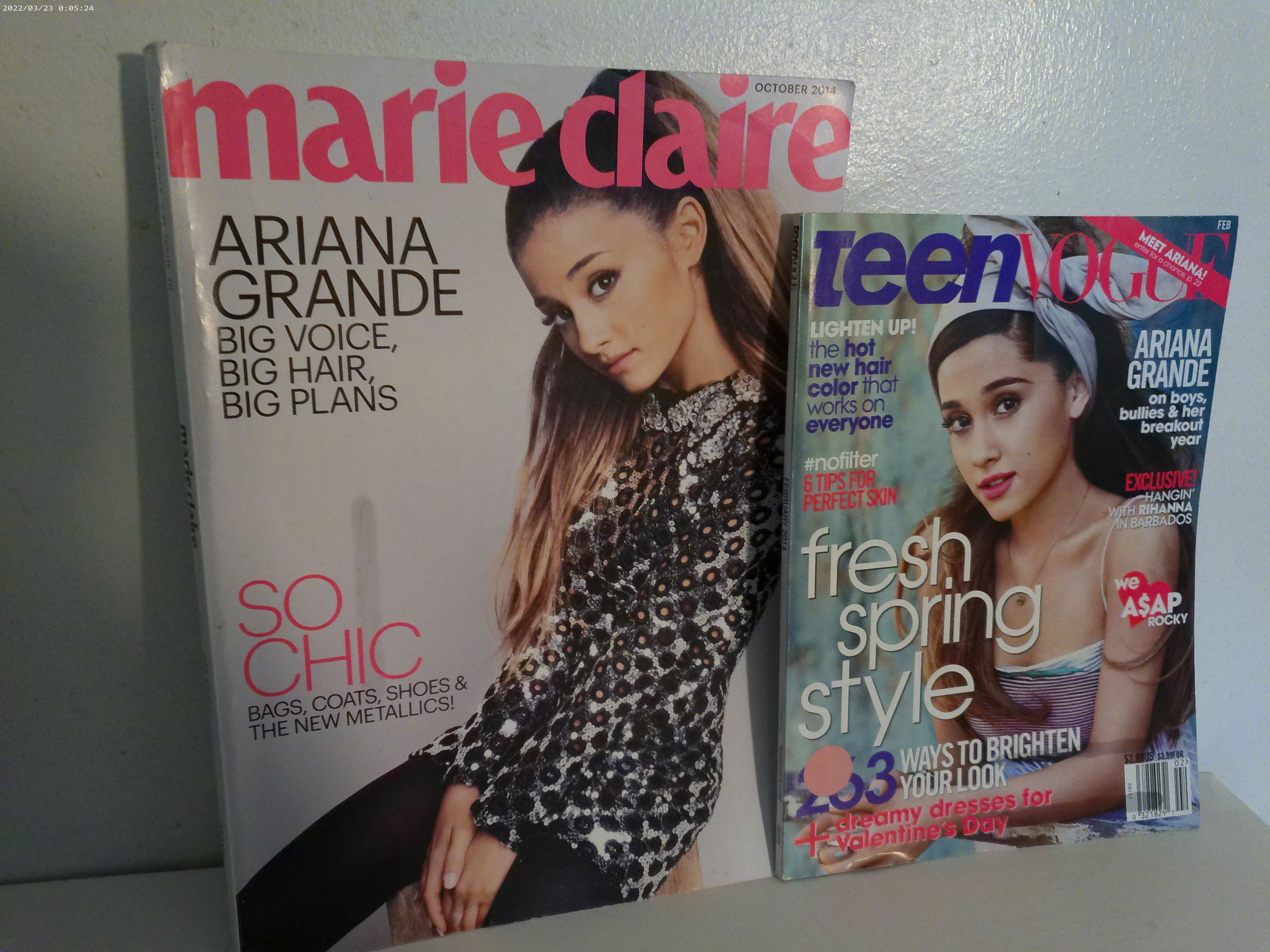 Ariana Grande Magazine Cover