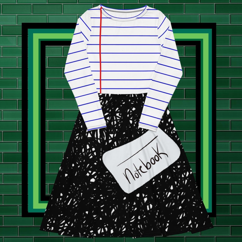 Notebook Dress - Etsy