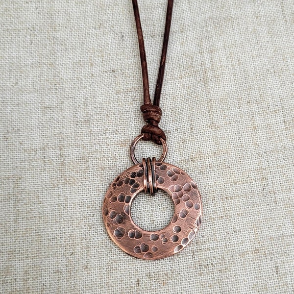Copper Pendant - Etsy