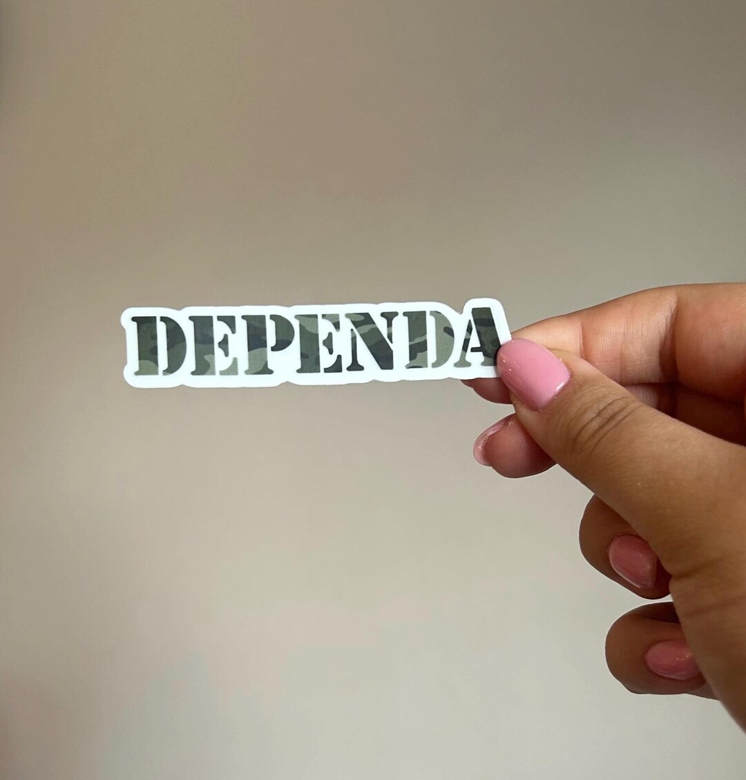 Dependa Sticker, Military Wife, Military Humor, Army, Navy, Marine ...