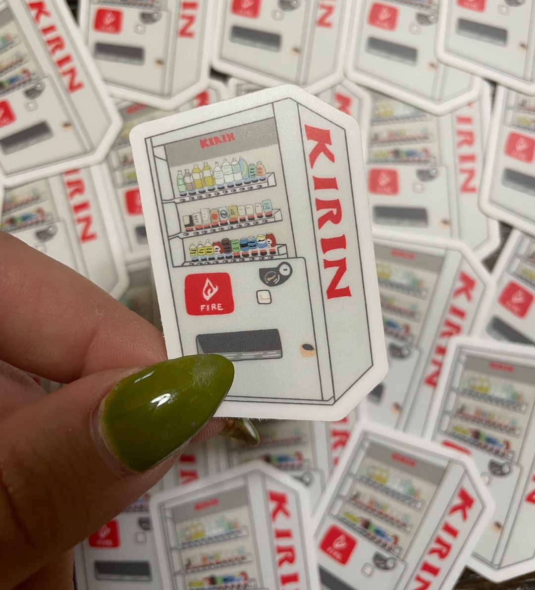 Vending Machine Sticker, Japanese, Japan, Cute Kawaii Sticker ...