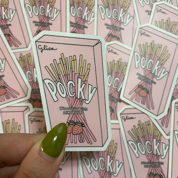 Pocky Sticker - Etsy
