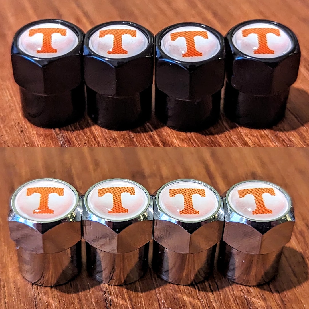 Metal Tire Valve Stem Caps - Tennessee Volunteers - Etsy