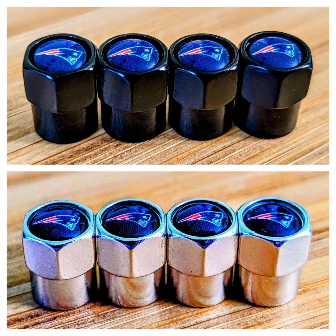 Metal Tire Valve Stem Caps New England Patriots - Etsy