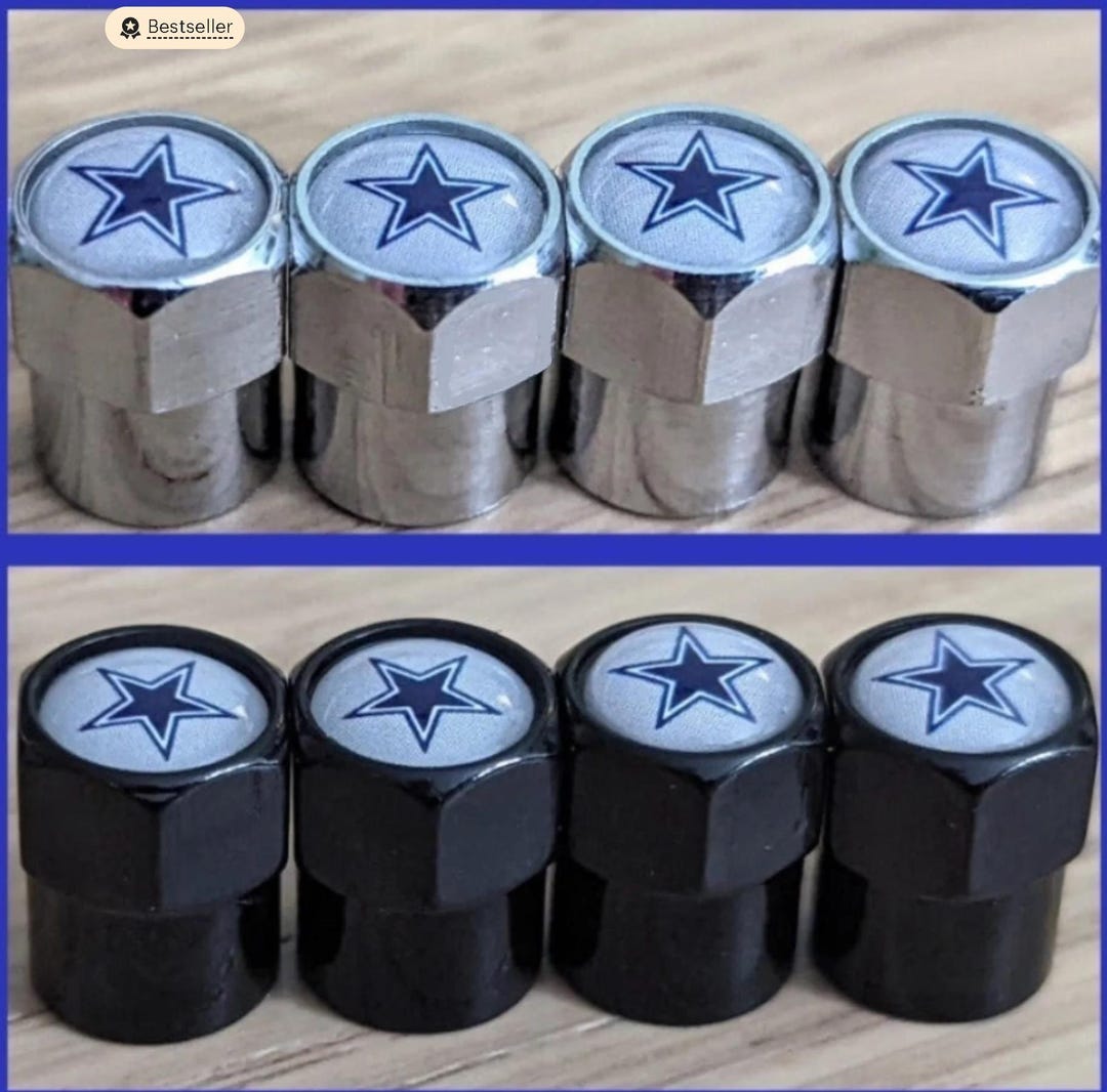 Metal Tire Valve Stem Caps - Dallas Cowboys - Etsy