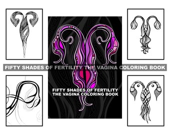 Vulva Download Coloring - Etsy