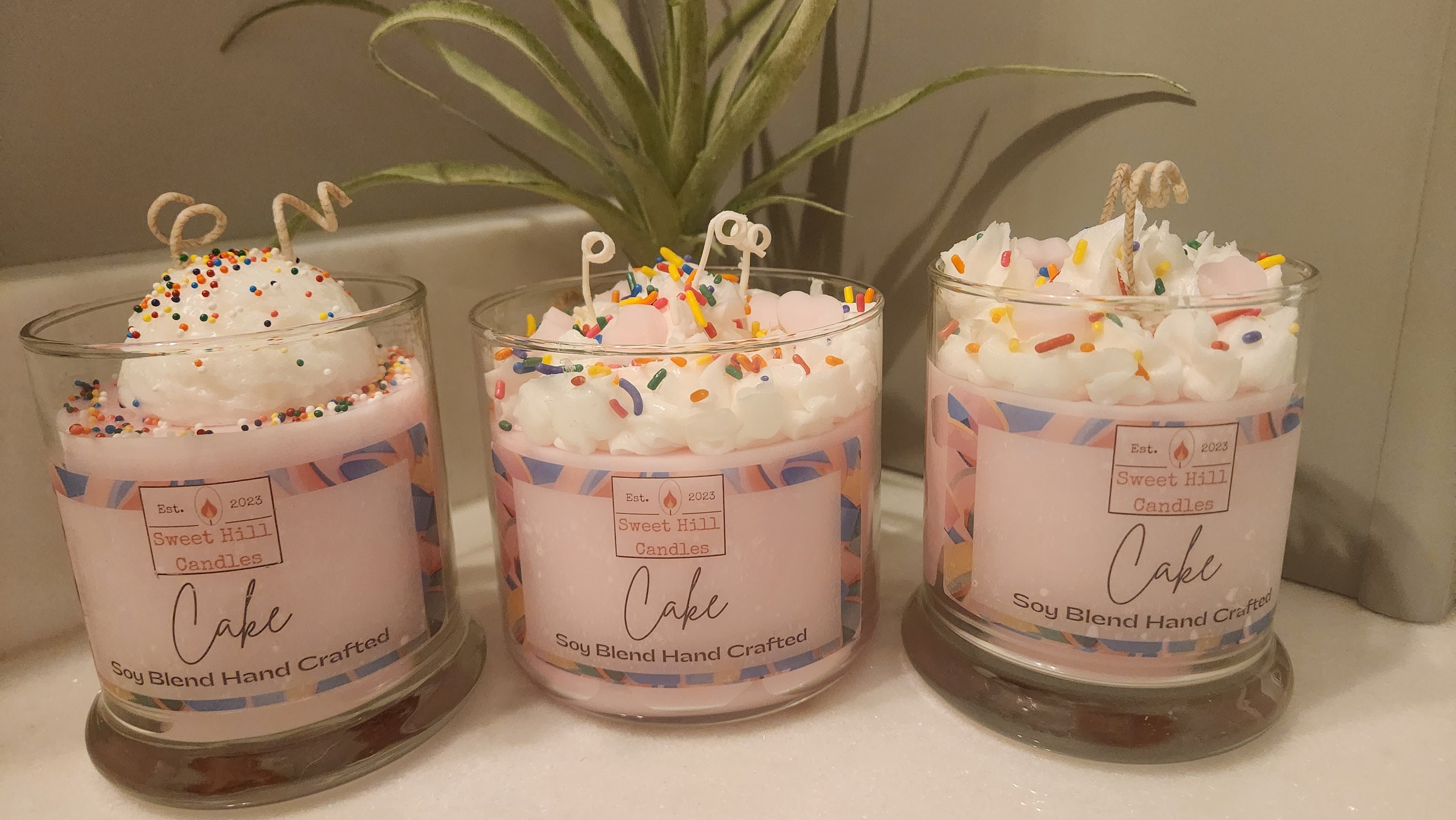 Cake Candle | Birthday Candle | Custom Candle | One of a Kind Candle ...