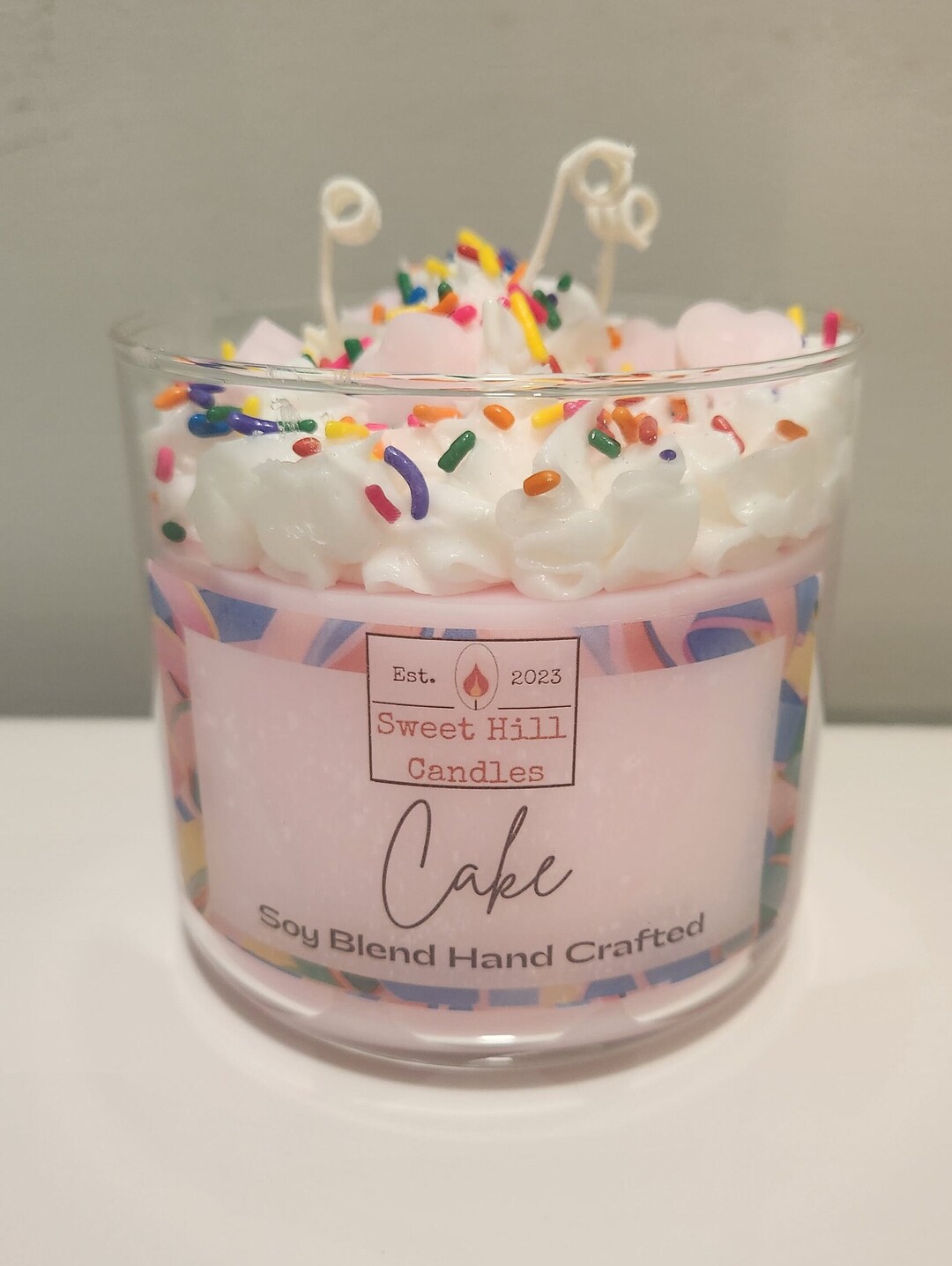 Cake Candle | Birthday Candle | Custom Candle | One of a Kind Candle ...