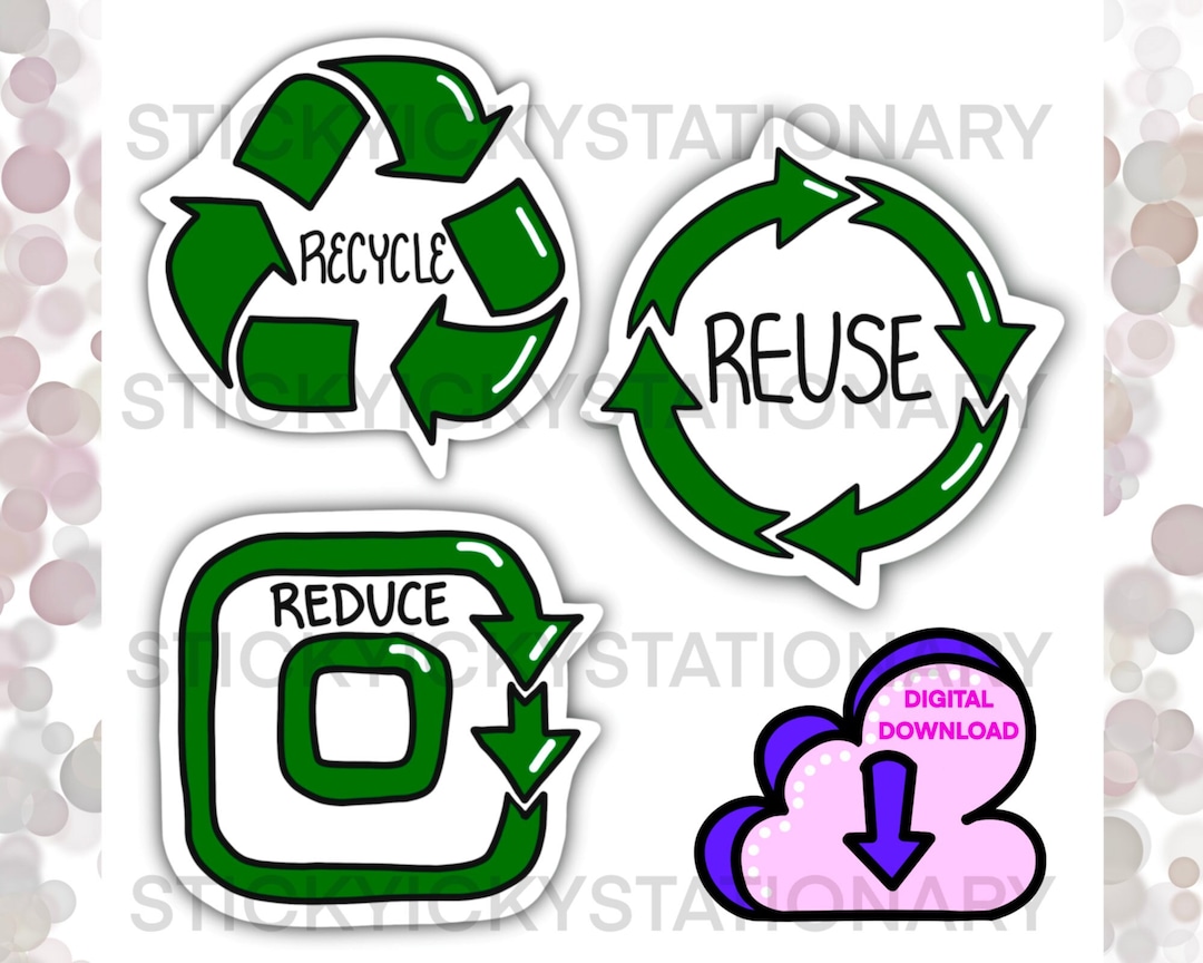 Recycle Reuse Reduce Customizable Packaging, Small Business, Reseller ...