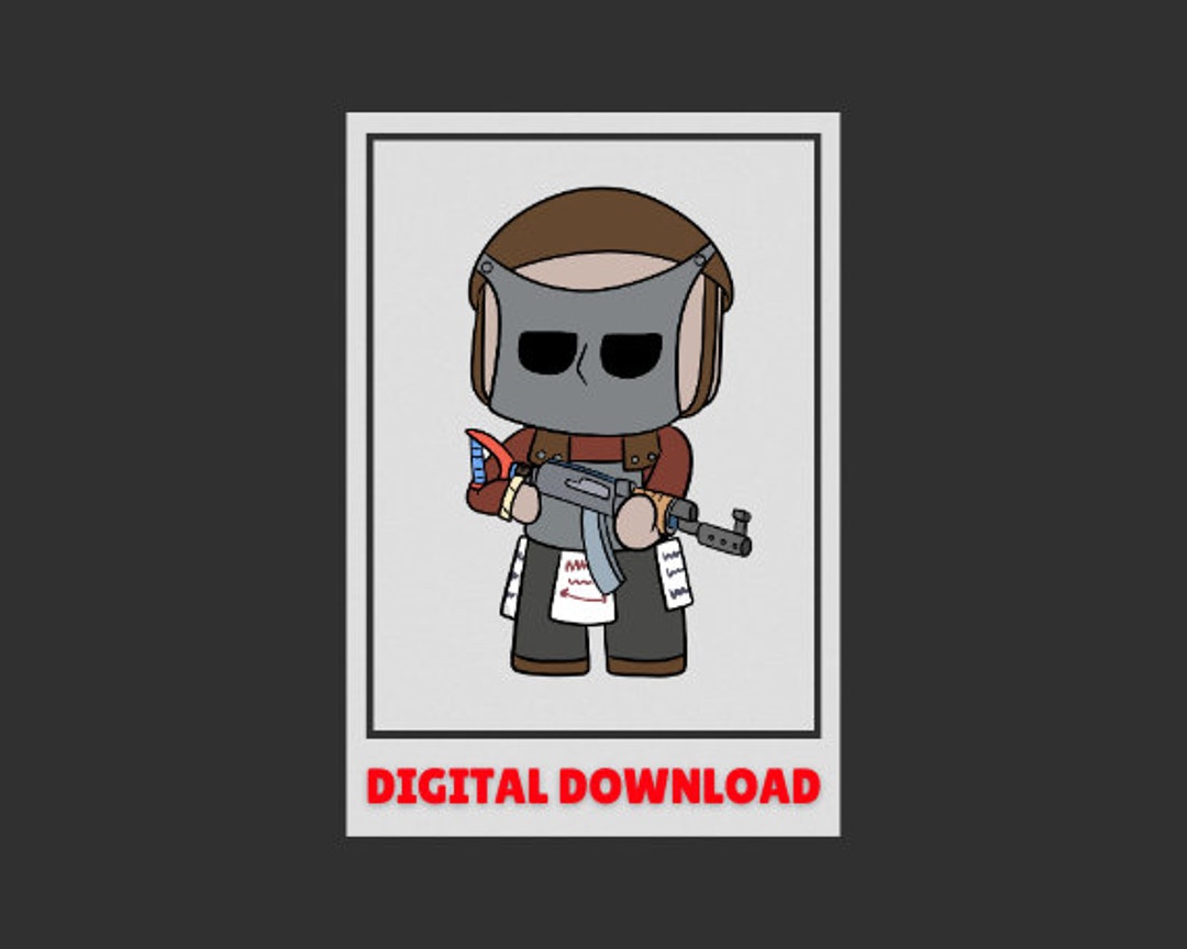 Chad - Rust Character Posters *DIGITAL DOWNLOAD* - Etsy