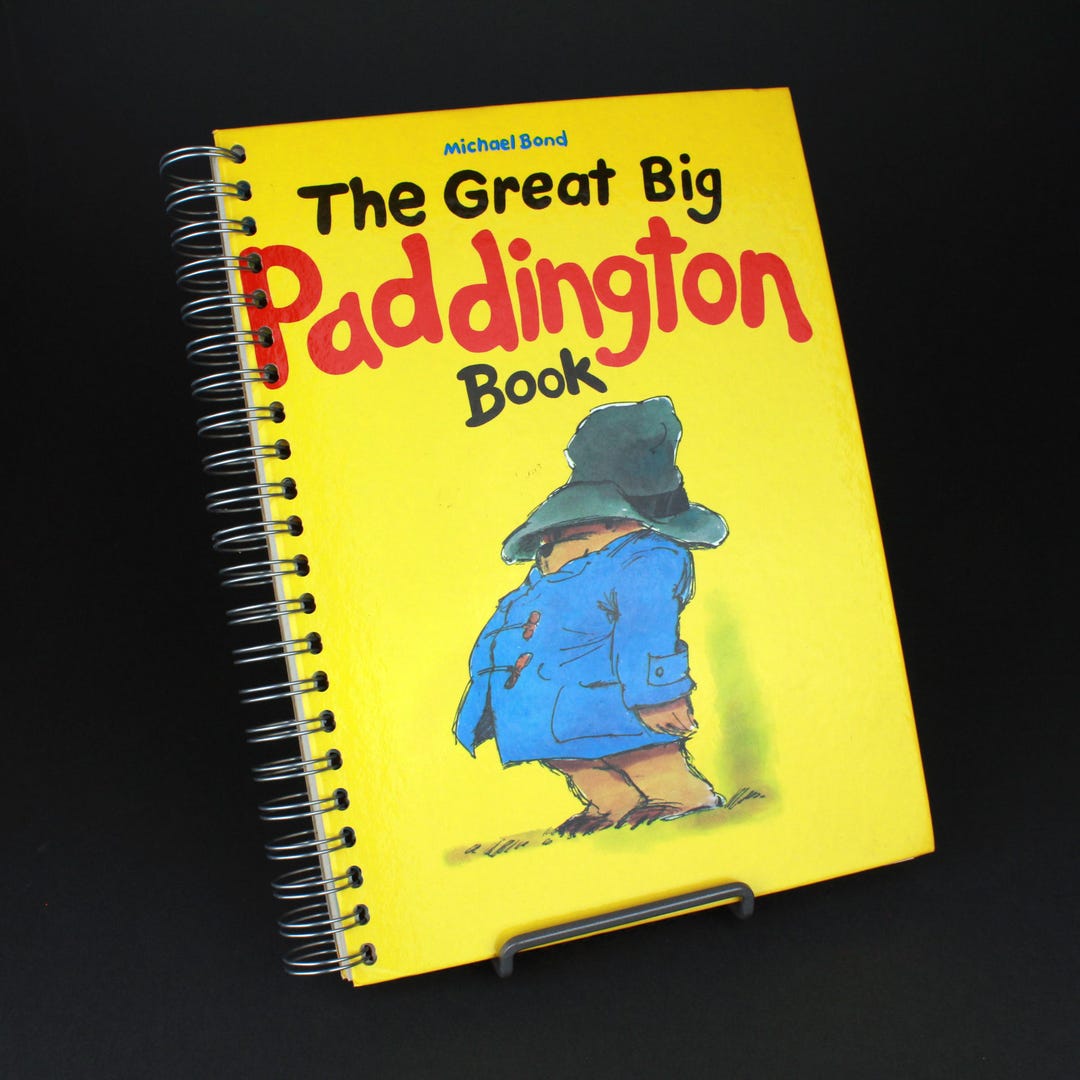 Paddington Bear Big Book Writing Journal Made From Vintage Kid's Book ...