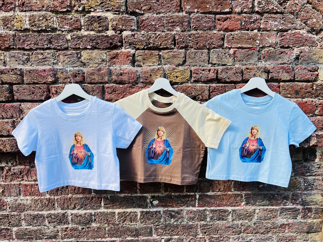 Taylor Swift Jesus Crop Cotton Regular Size DYF Print - Etsy UK