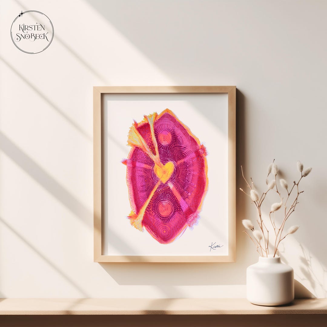 Yoni Awakening | Energy Blueprint Print - Etsy