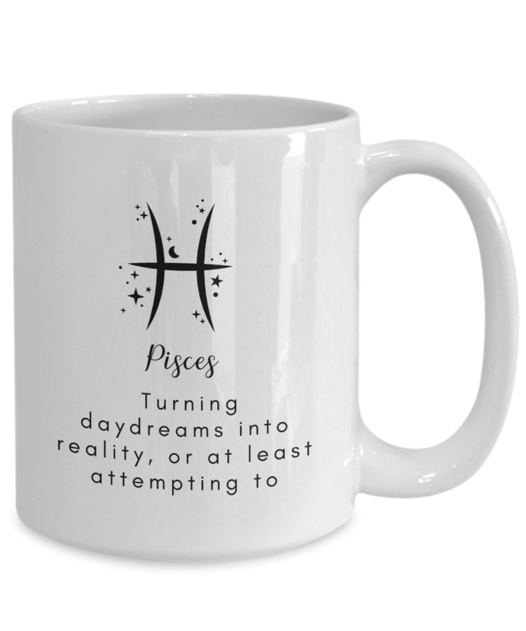 Pisces Mug, Zodiac Coffee Mug, Gift for Pisces, March Birthday ...