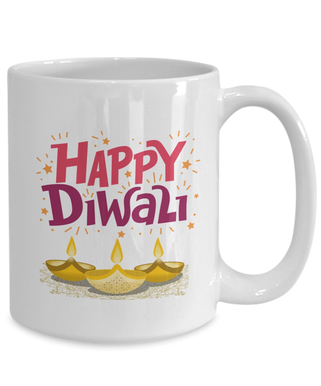 Diwali Mug, Diwali Gift Idea, Festival of Light Gift, Diwali Keepsake ...