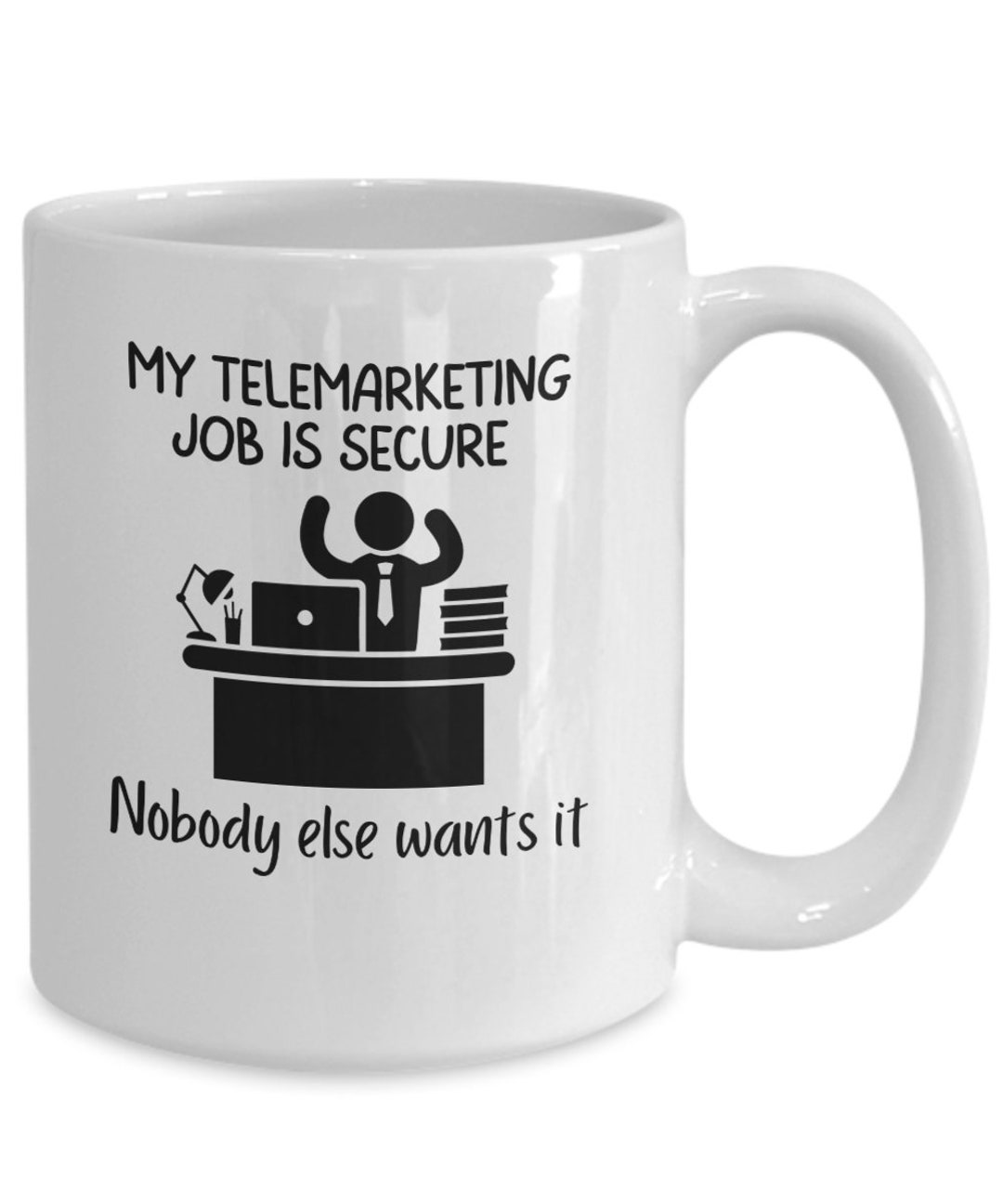 Telemarketing Mug, Gift for Telemarketer, Telearketer Gift Ideas ...