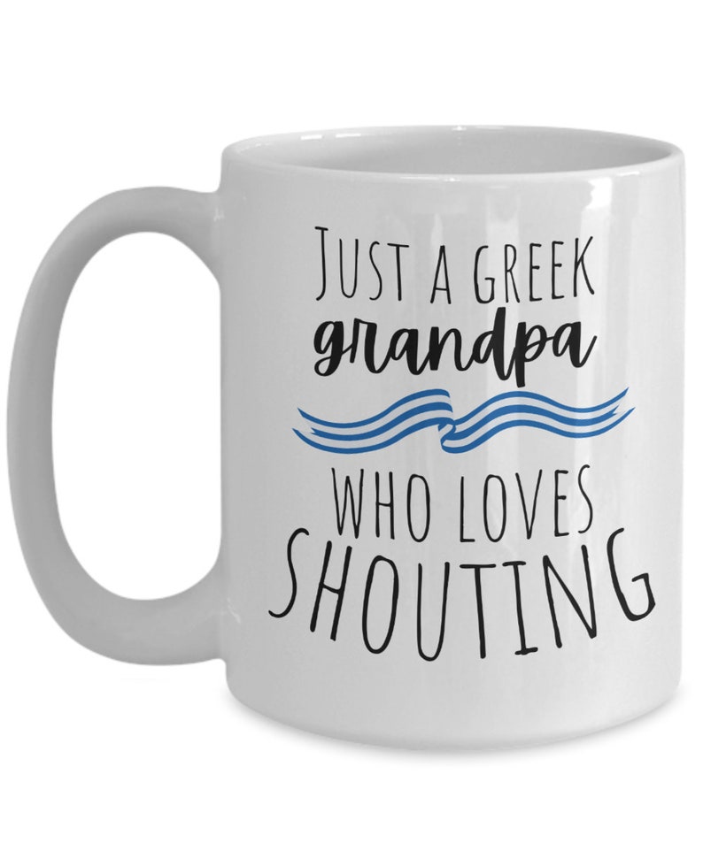 Greek Grandpa Mug Greek Grandpa Greek Grandfather Gift Greek Gifts ...
