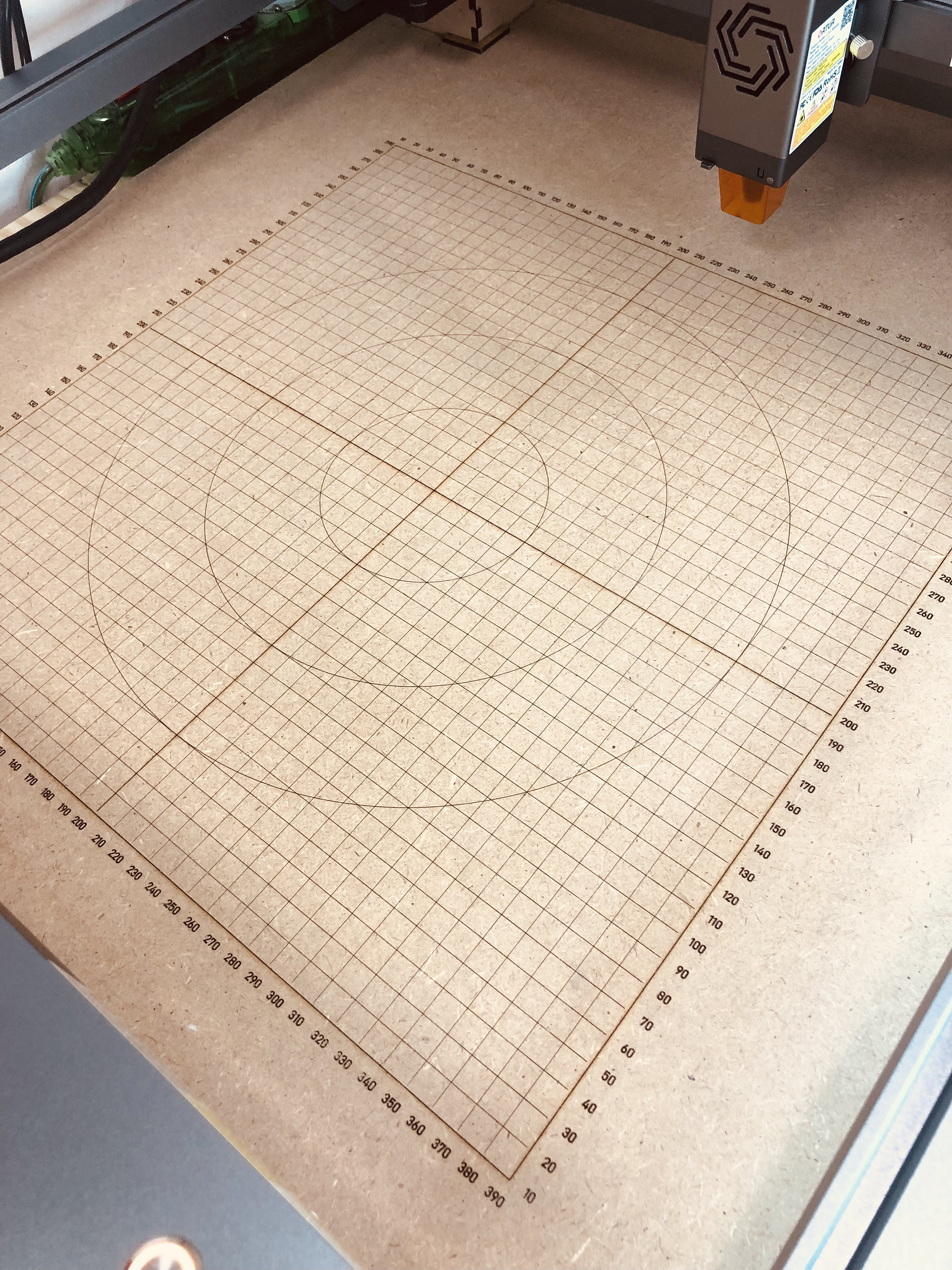 Laser Grid (400mm X 400mm) Working Area - Lightburn File Download ...