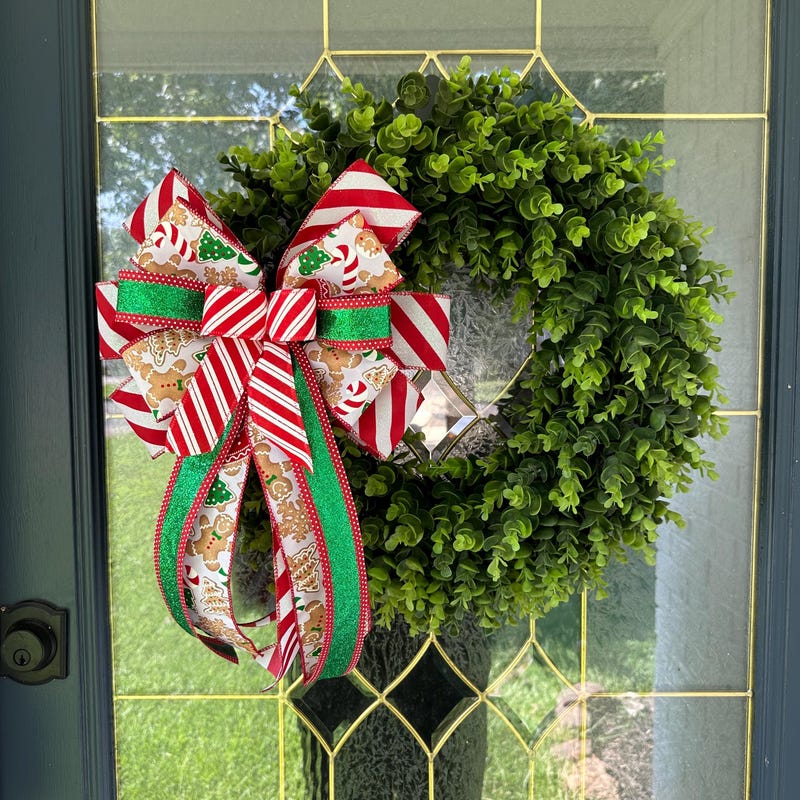 Candy Cane Tree Topper - Etsy